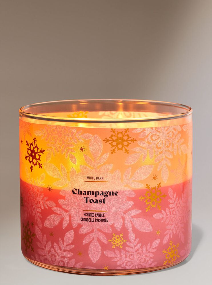 Buy Champagne Toast 3-Wick Candle Online | Bath & Body Works Hong Kong