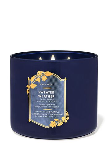 Buy Sweater Weather 3-Wick Candle Online | Bath & Body Works Hong Kong